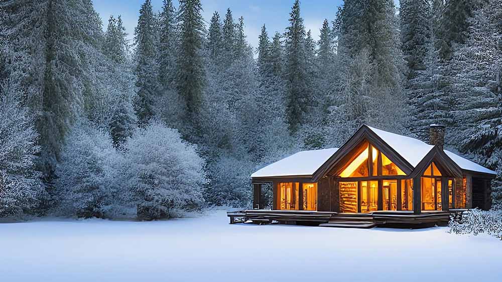 Features of luxury log cabins