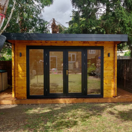 The Milan | 45mm Log Cabin | Log Cabin | Garden Room Cabins | Scotland