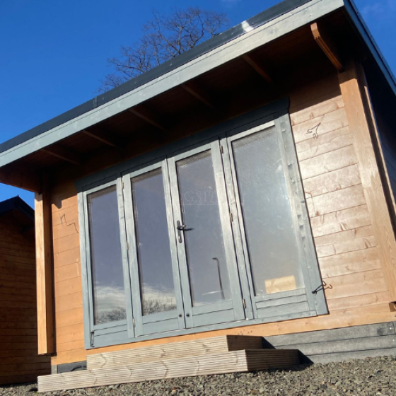 The Milan | 45mm Log Cabin | Log Cabin | Garden Room Cabins | Scotland