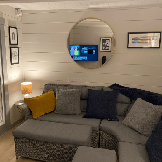 The Milan | 45mm Log Cabin | Log Cabin | Garden Room Cabins | Scotland